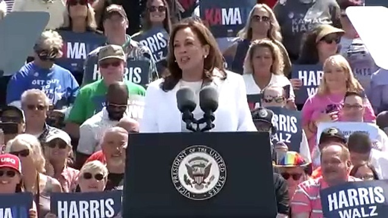 Harris and Walz kick off 2024 election campaign - video Dailymotion