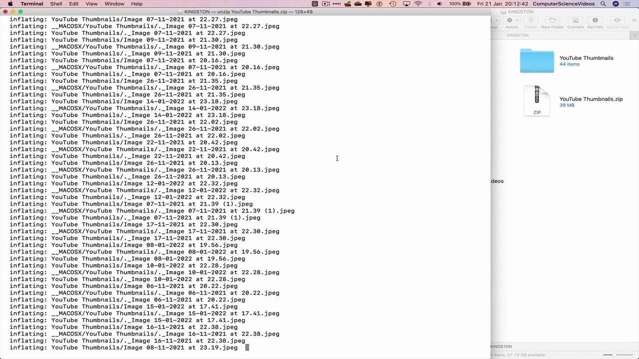How to EXTRACT the Zip File Contents On USB Using Terminal Commands - Basic Tutorial | New ...