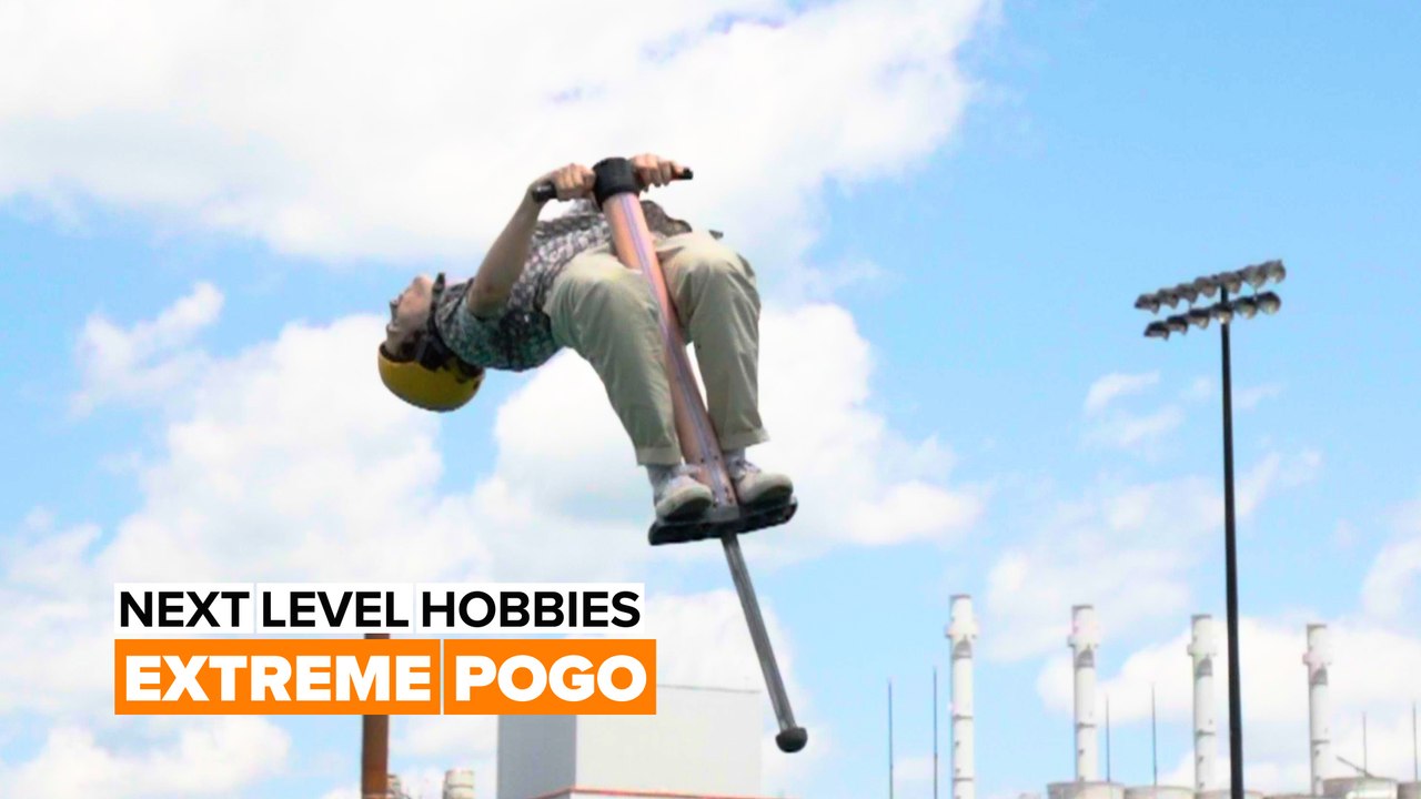 Next level hobbies: extreme pogo - Video Dailymotion