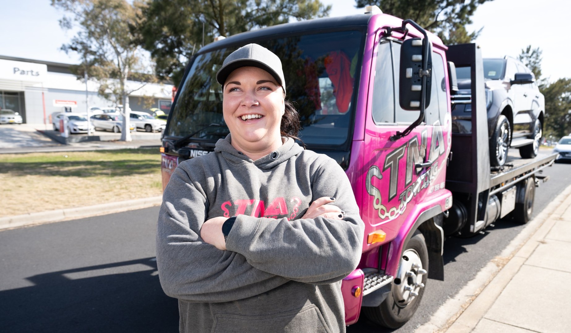 Woman Tow Trucks