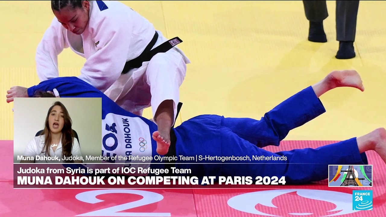 Syrian judoka Muna Dahouk's message to refugees: ‘Don’t give up ...
