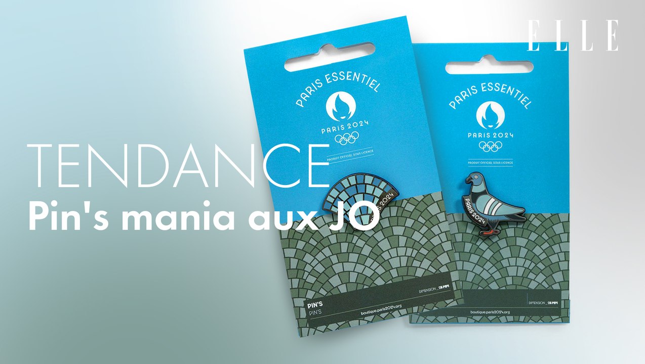 Le pin's pigeon, le best-seller insolite des JO de Paris - Vidéo ...