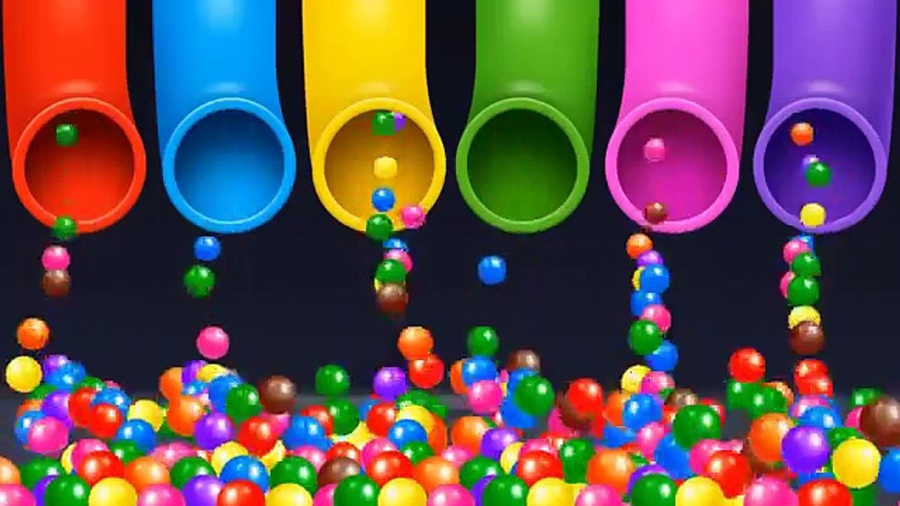 Learn Shapes with Color Balls - Colors Videos Collection for Children ...