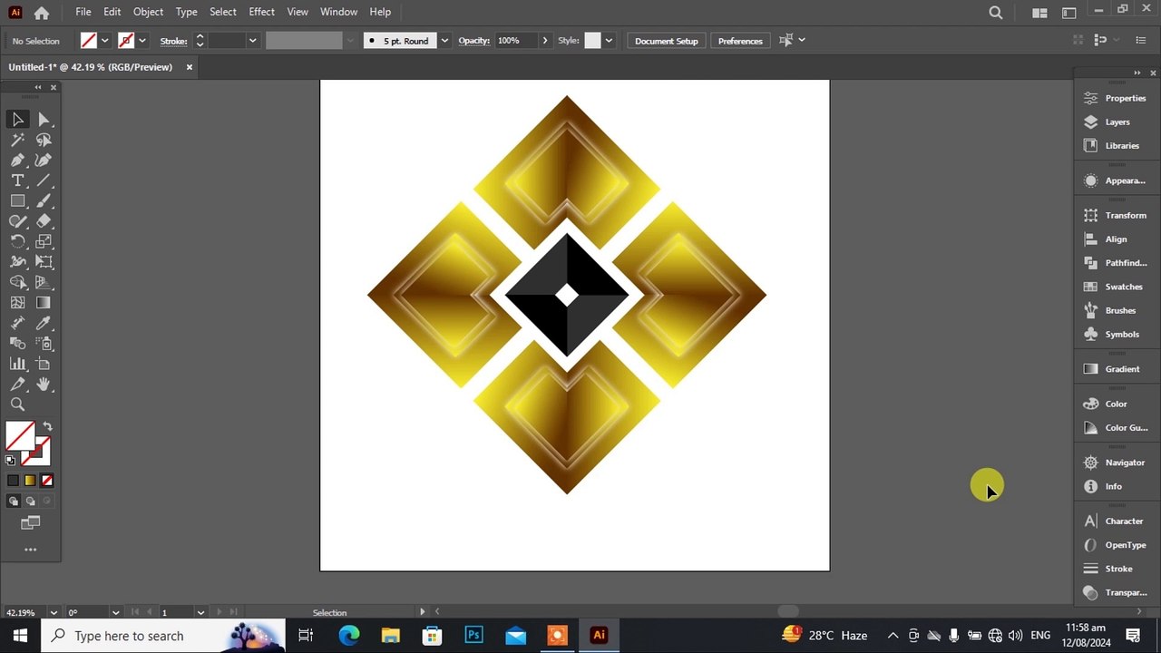 Designing a Stunning Geometric 3D Logo A Step-by-Step Guide - video ...
