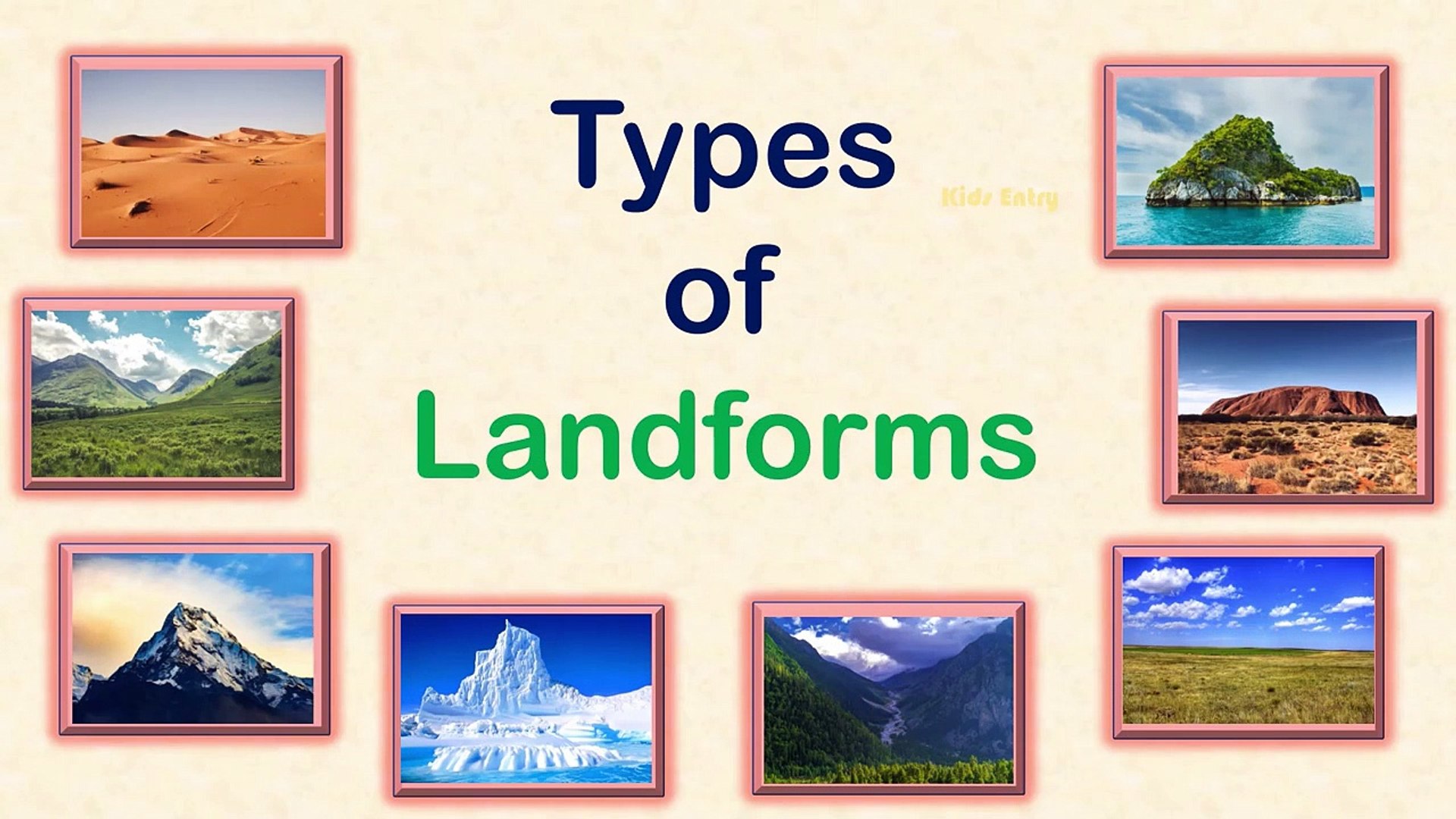 Landforms For Kindergarten FREE Landforms Worksheets FREE Printable
