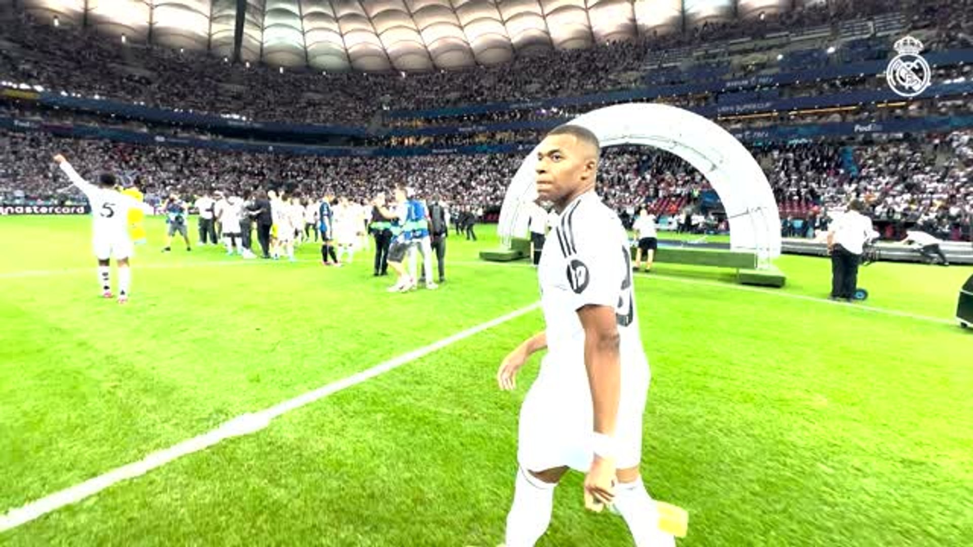 Supercoupe d'Europe - Mbappé : "Depuis mon arrivée, c'est un rêve ...