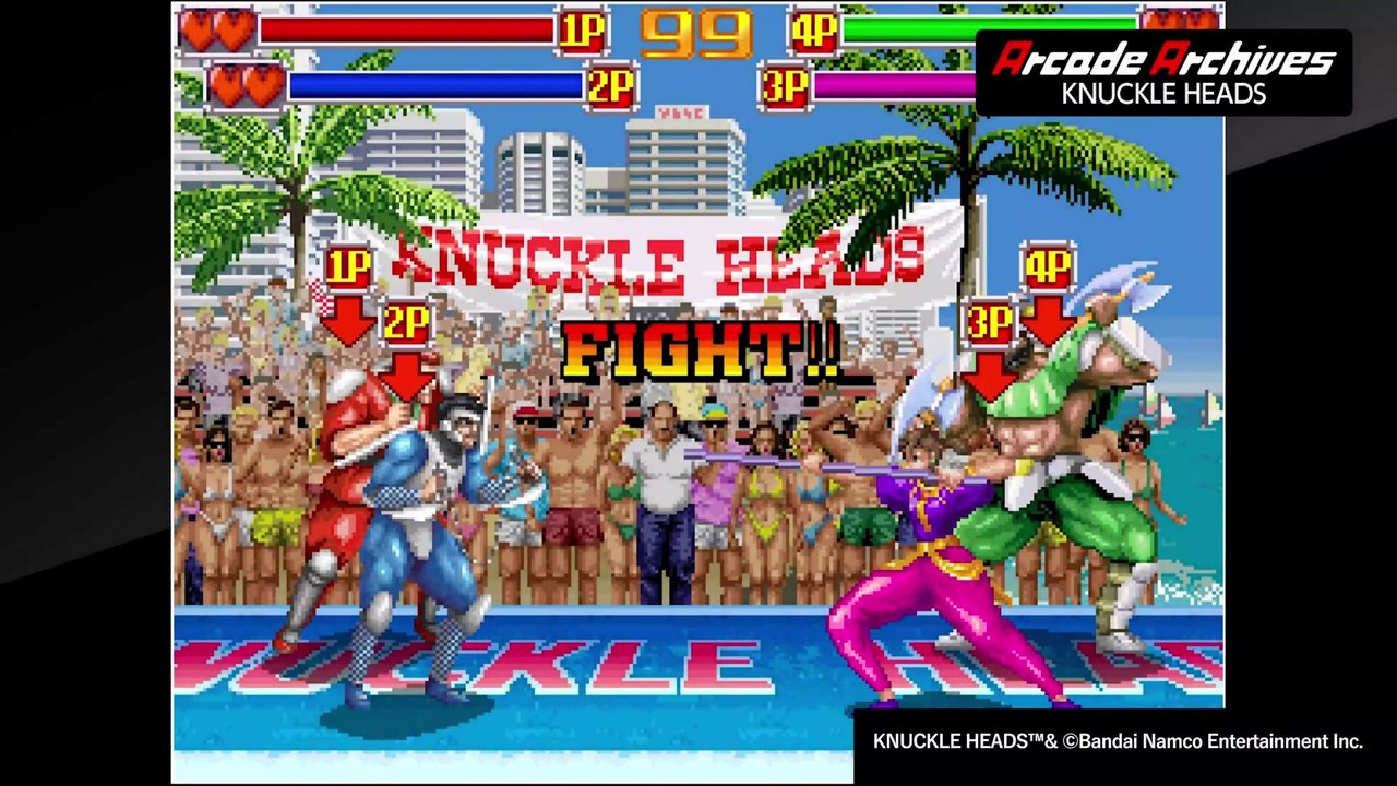 Knuckle Heads - Bande-annonce Arcade Archives - Vidéo Dailymotion