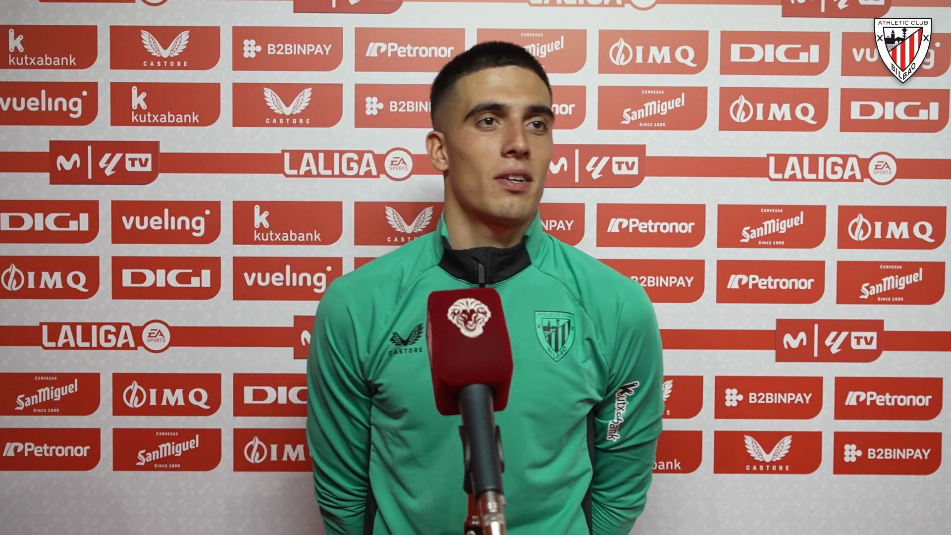 Alex Padilla no oculta su felicidad tras debutar en LaLiga con Athletic ...