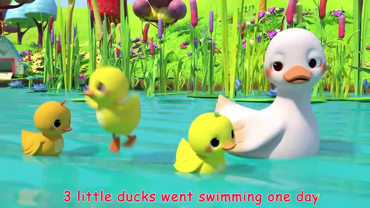 Five Little Ducks! - CoComelon Furry Friends - Animals for Kids - video ...
