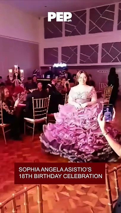Sophia Angela Asistio's intimate 18th birthday celebration | PEP Hot Story - video Dailymotion
