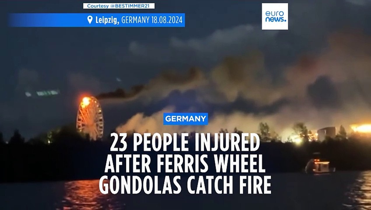 At least 23 injured after two Ferris wheel gondolas catch fire at ...