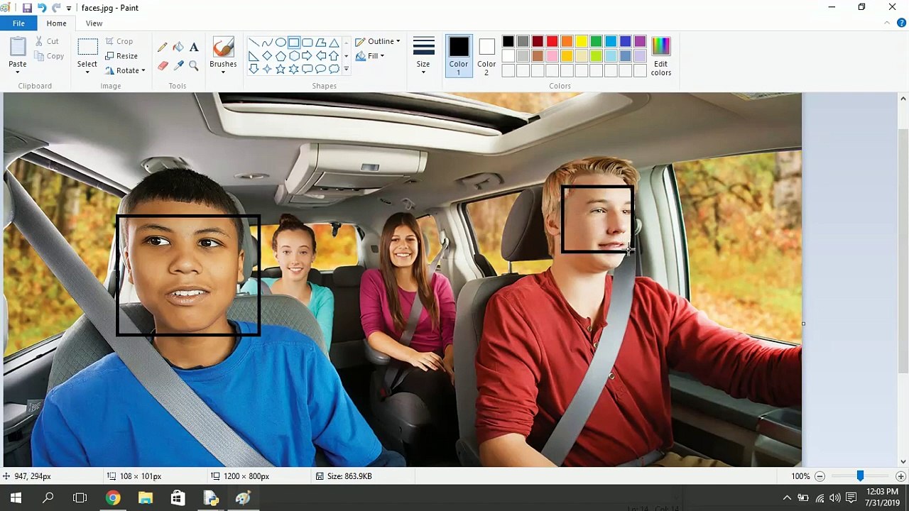 Detect Face Using Opencv And Python Image Processing Programming Concepts Video Dailymotion 