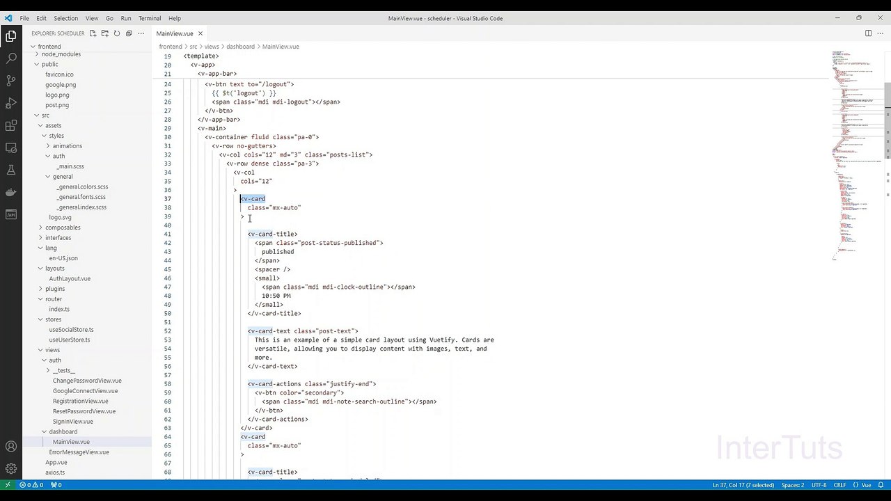 How to use cards in Vuetify - video Dailymotion