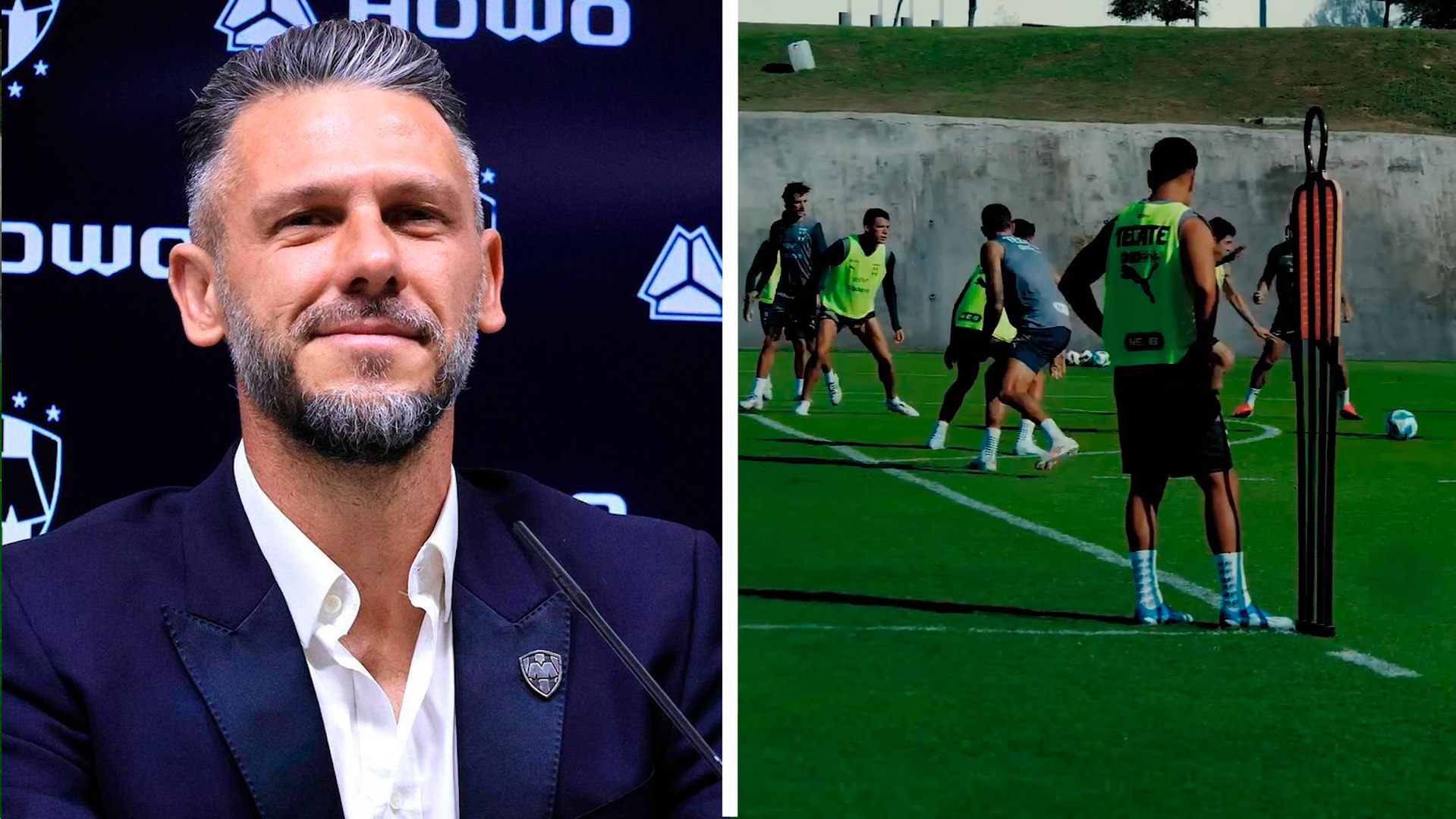 Primer entrenamiento de Rayados con Martín Demichelis al mando, en ...