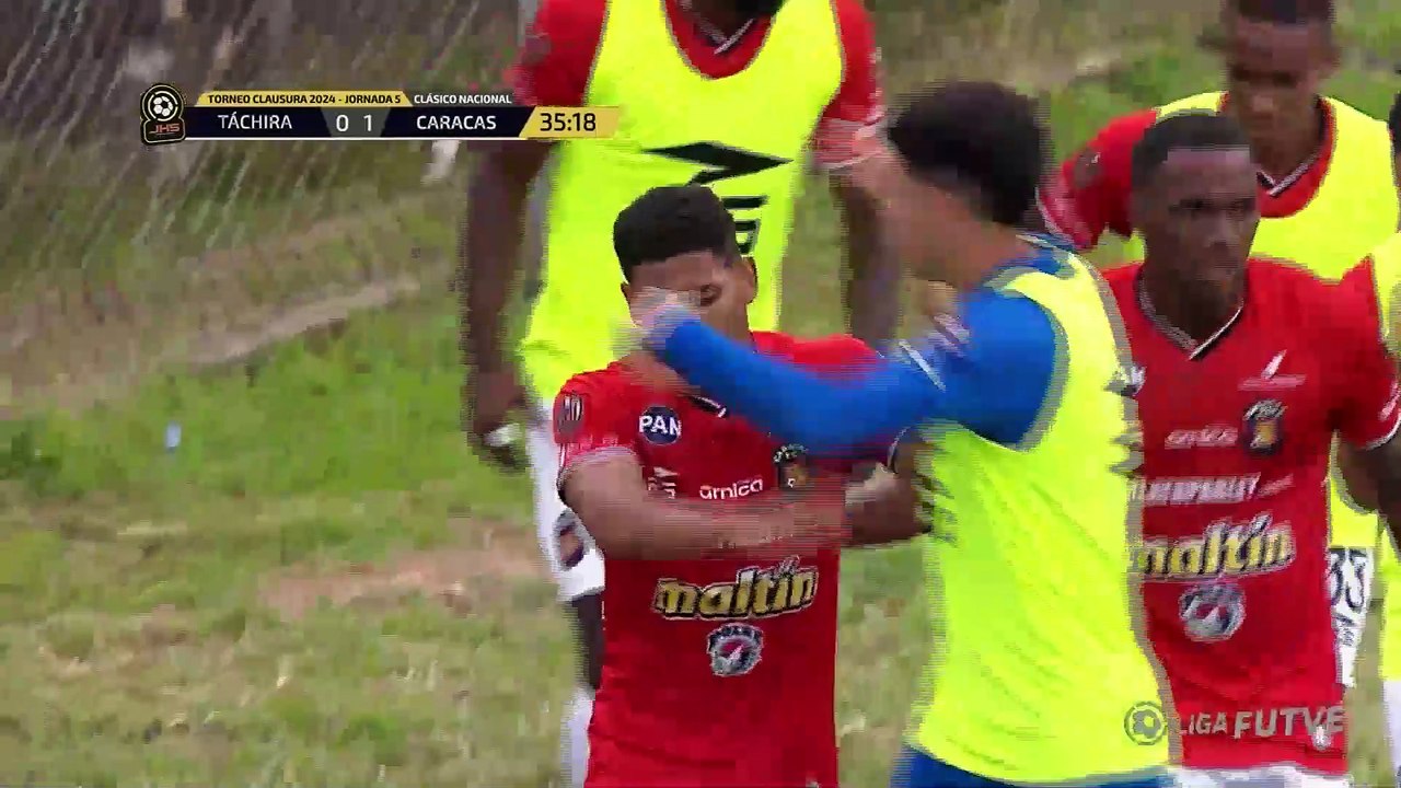 Gol del Caracas FC obra de Ender Echenique - Vídeo Dailymotion