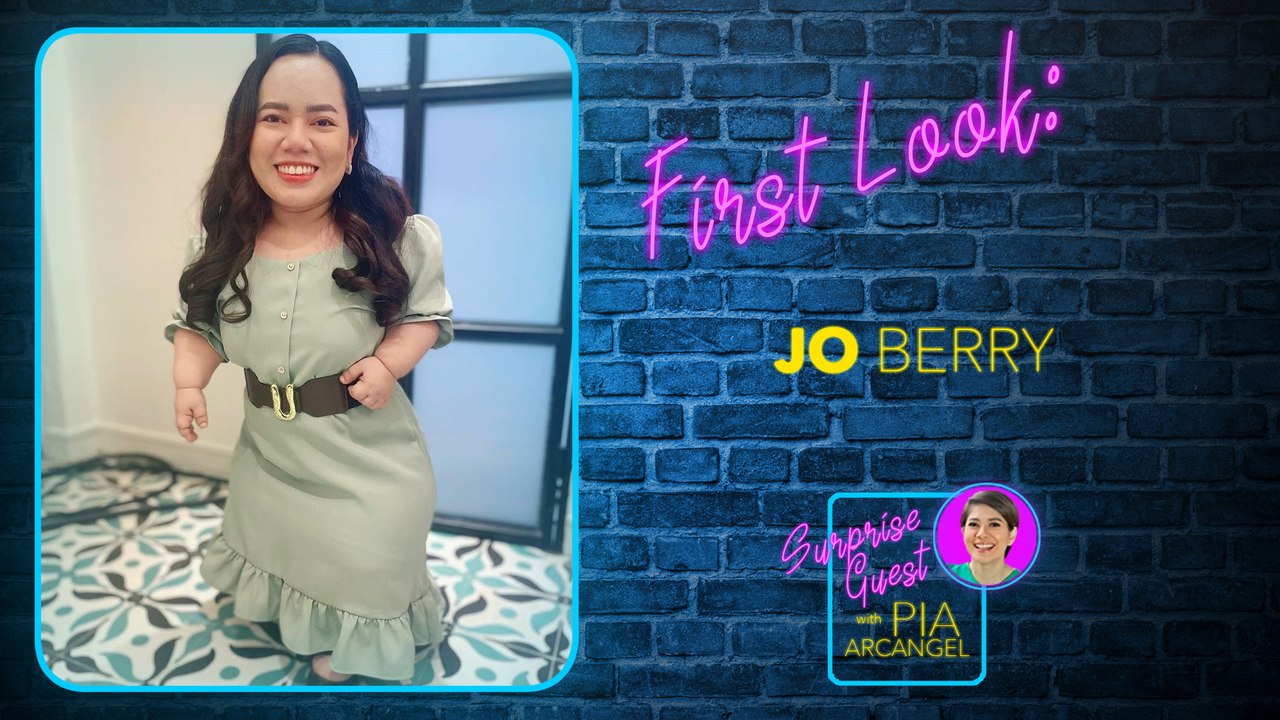 First Look - Jo Berry | Surprise Guest with Pia Arcangel - video Dailymotion