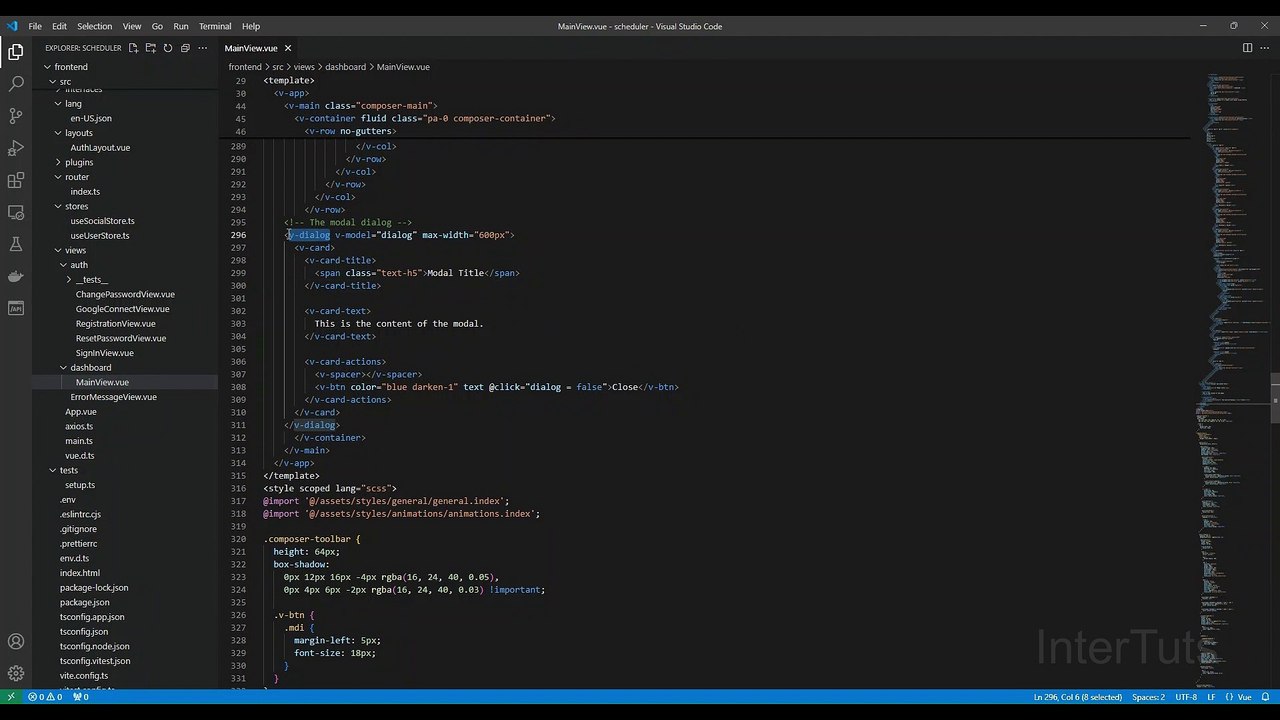How to create a modal/dialog in Vuetify - video Dailymotion