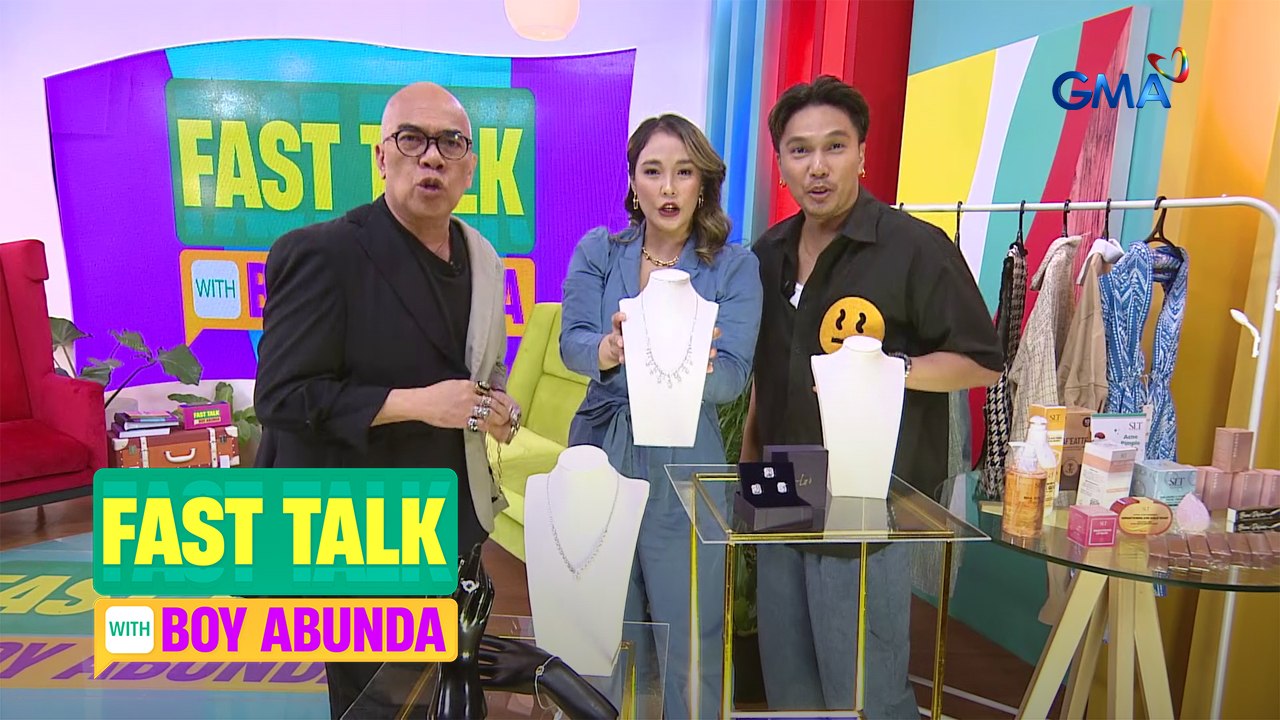 Fast Talk with Boy Abunda: Lovely Abella at Benj Manalo, ipinakita ang live-selling skills ...