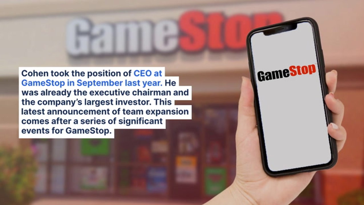 GameStop CEO Ryan Cohen Is On The Hunt For Top Product And Graphic ...