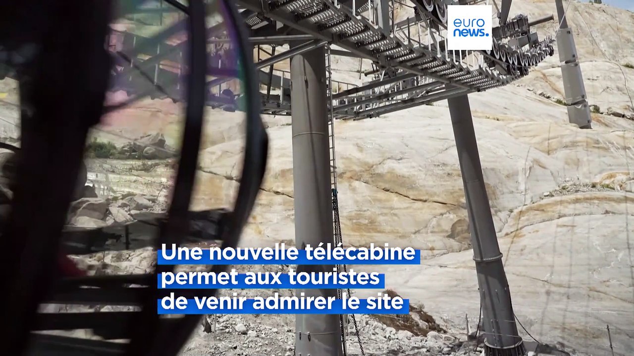 La mer de Glace, glacier le plus grand de France, fond à grande vitesse ...