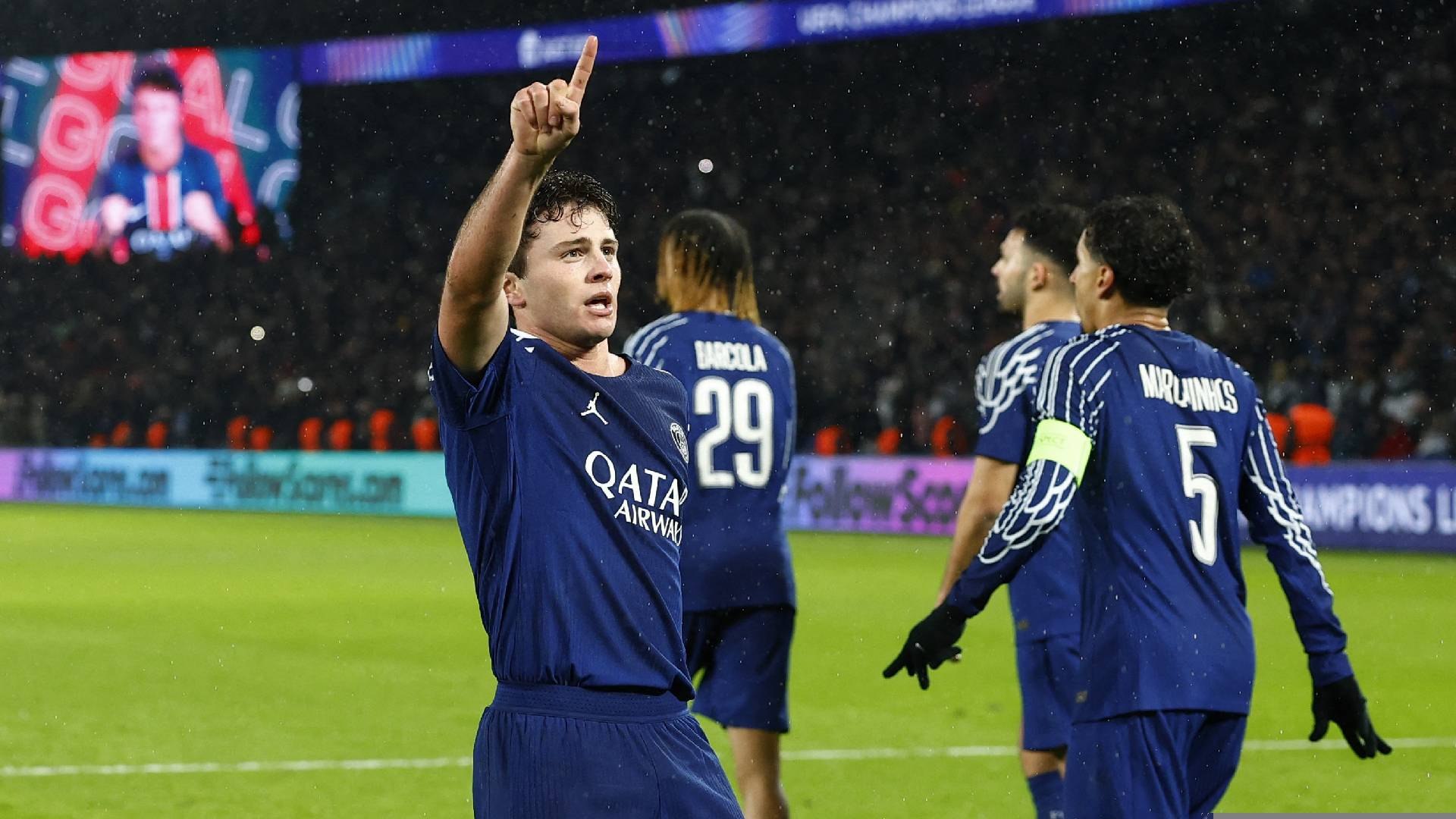 (VIDEO) Joao Neves' Stunning Goal Seals PSG's Comeback Against ...