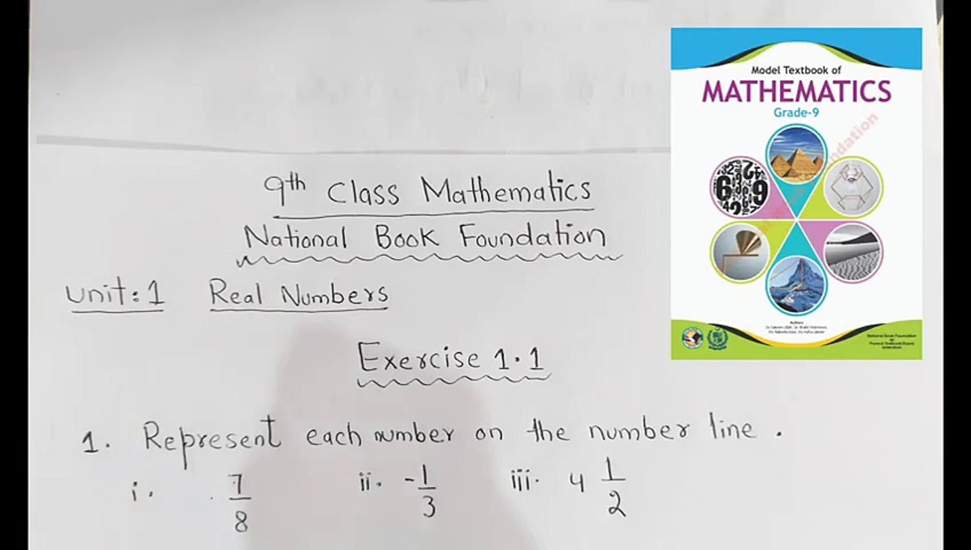 Exercise 13 Math 9th Class Notes Matric Part 1 Notes