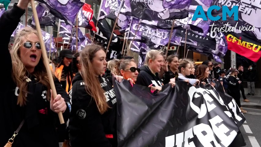 CFMEU protests: over 15,000 workers strike across Australia | Central ...