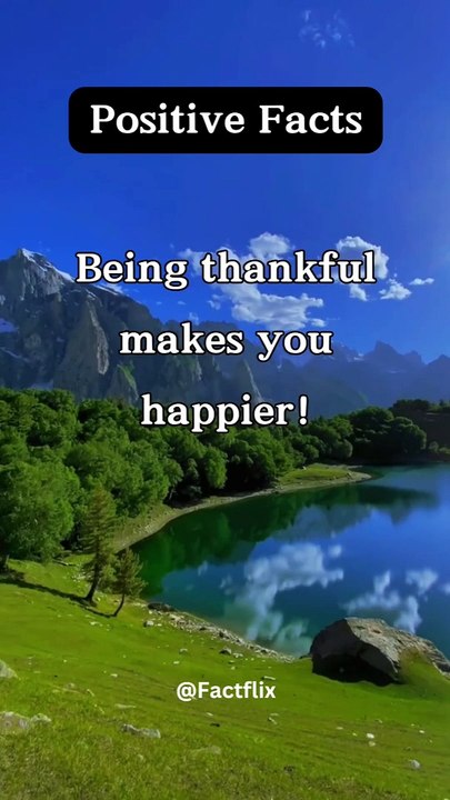 Positive facts - video Dailymotion