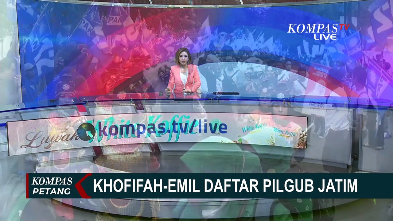 Pilgub Jatim: Khofifah-Emil Daftar ke KPU, PDIP Usung Menteri Sosial Tri Rismaharini - Video ...