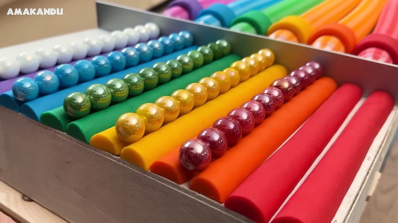 Marble Run Race Plasticine ASMR Pop Tubes Train. - video Dailymotion