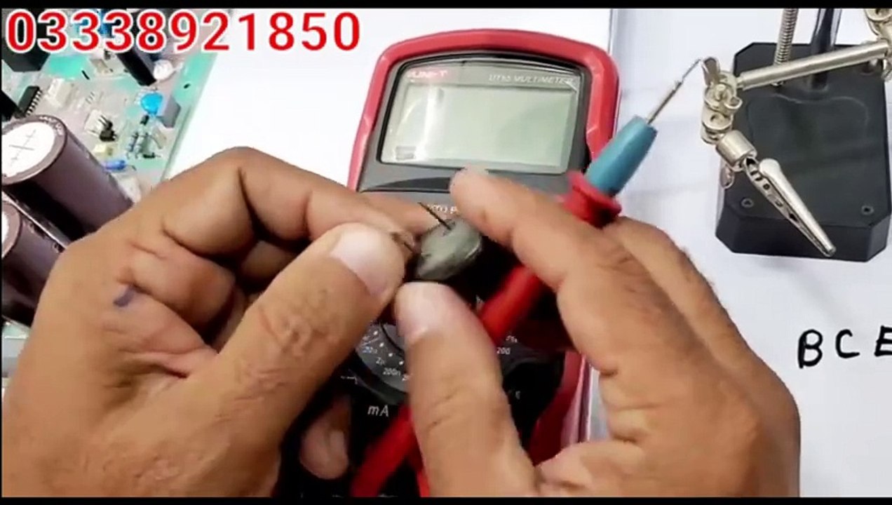 How to check NPN and PNP Transistor using Digital Multimeter Inverter ...