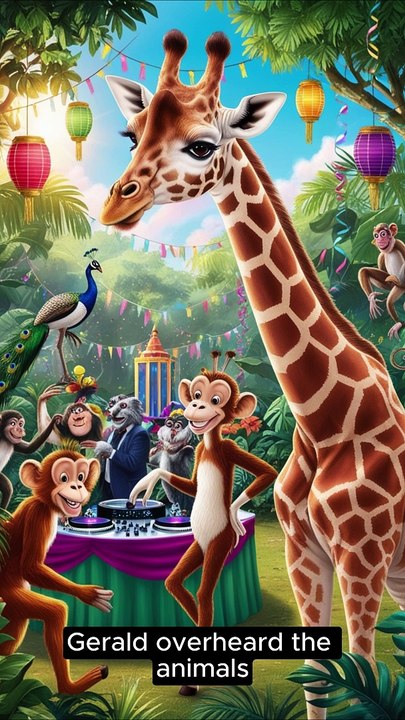 Gerald the Giraffe Learns to Dance | Giraffe stories | Kids stories ...