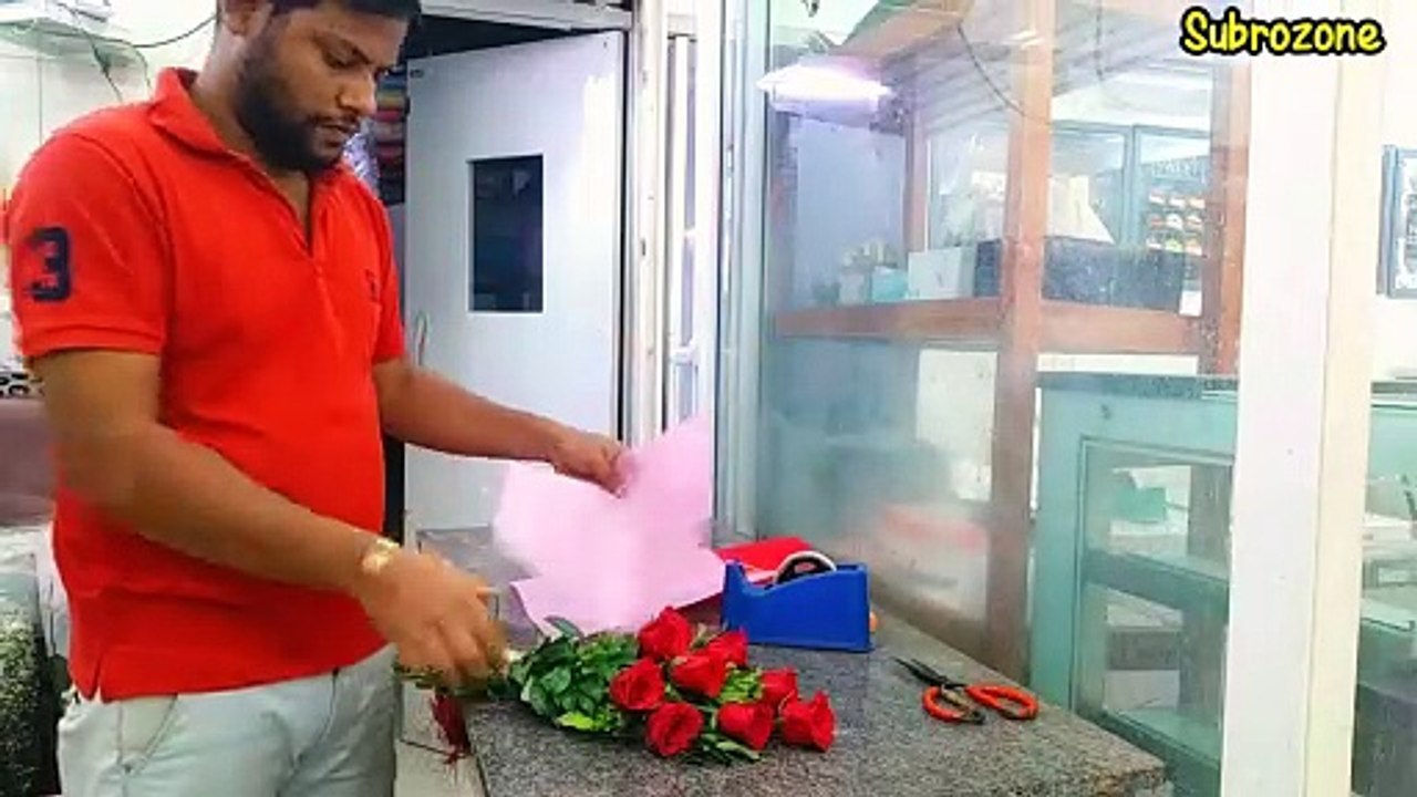 How to make flower bouquet easy | floral tutorial - video Dailymotion