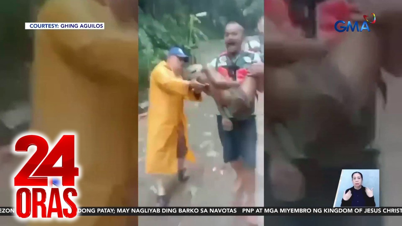 24 Oras: (Part 1) Buntis at 5 iba pa, patay sa landslide at baha sa ...