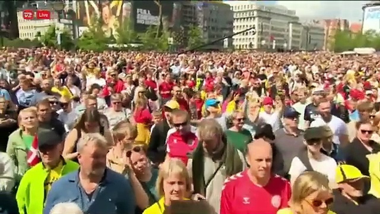 Danmark fejrer Jonas Vingegaard | Program 1 & 2 Programmer i alt - Tour ...