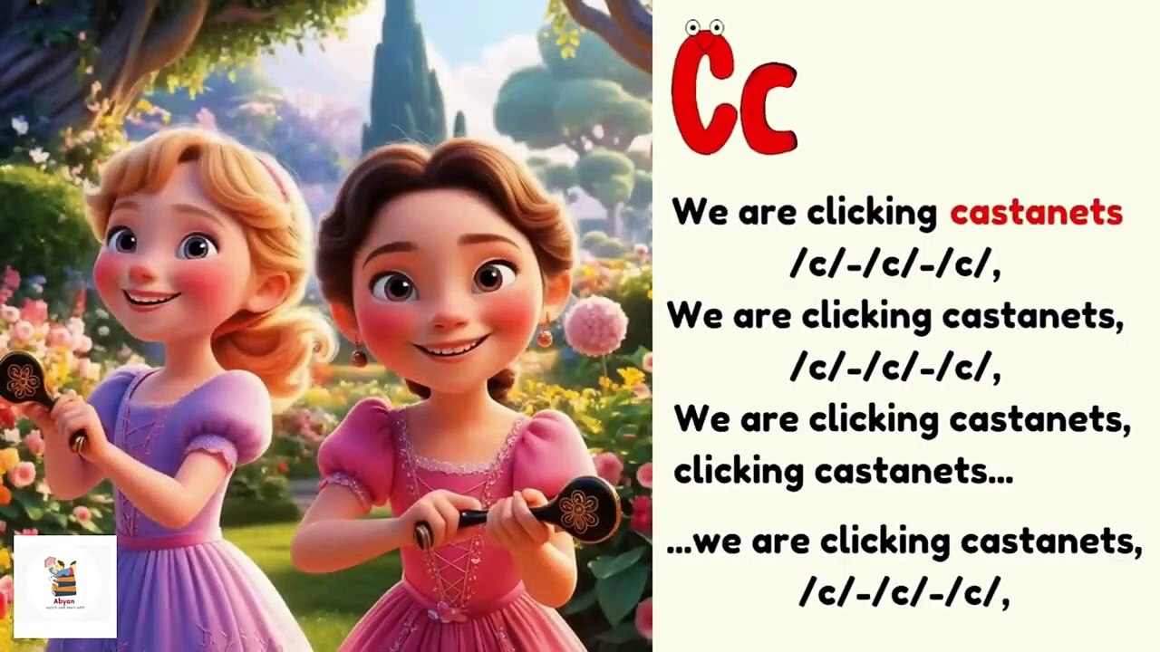 Jolly Phonics Song with Lyrics _ Letter Sounds A to Z _ ABC Phonics ...