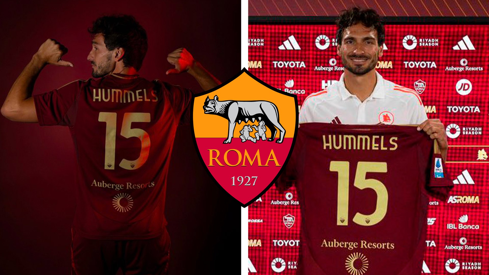La Roma anuncia el fichaje de Mats Hummels, el central firma por un año ...