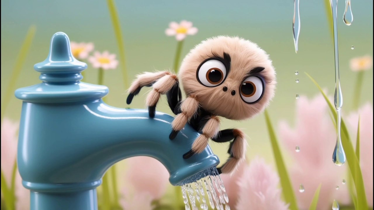 Itsy Bitsy Spider Nursery Rhyme for Kids | Fun Educational Song with ...