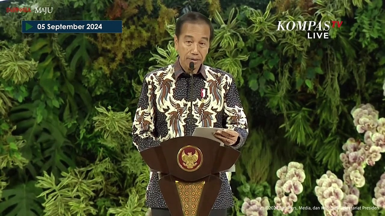 Presiden Jokowi Buka IISF 2024, Soroti Penanganan Perubahan Iklim Gunakan Pendekatan Ekonomi ...