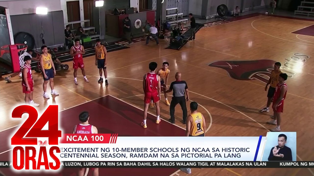 Sa pictorial pa lang, ramdan na ang excitement ng 10-member schools ng NCAA sa historic ...