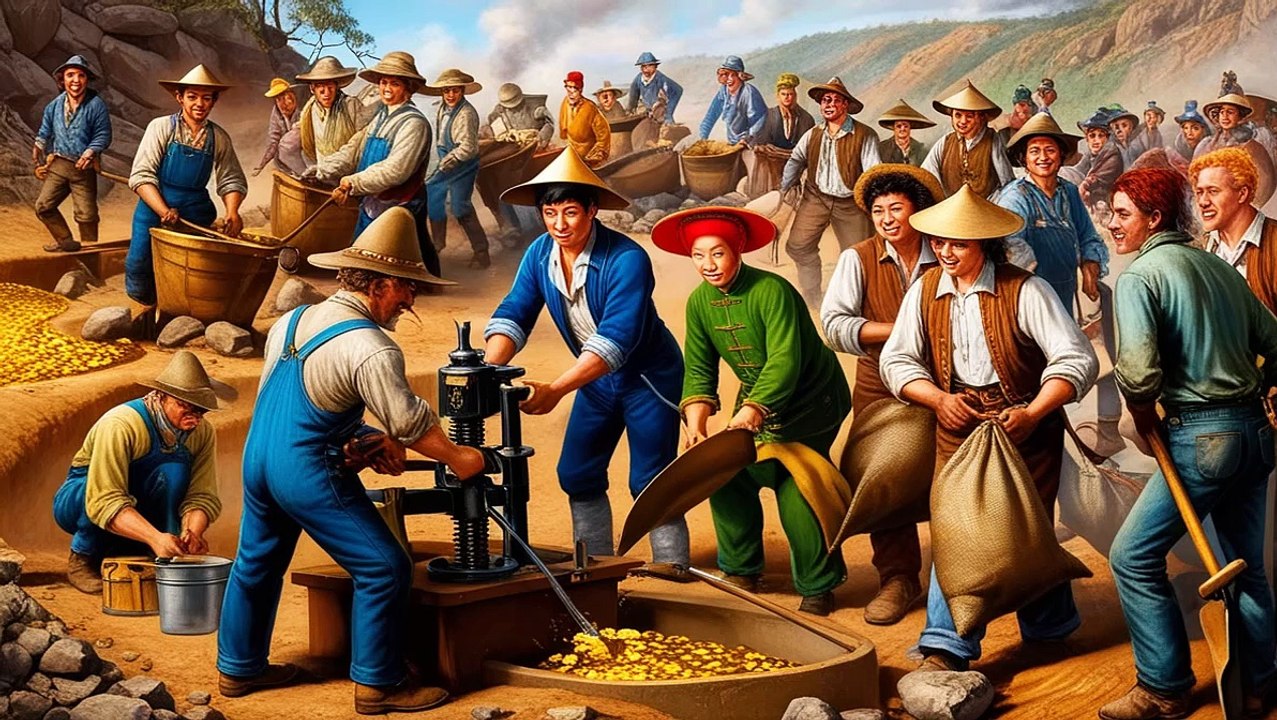 The Australian Gold Rush and Expansion of the 1850s - video Dailymotion