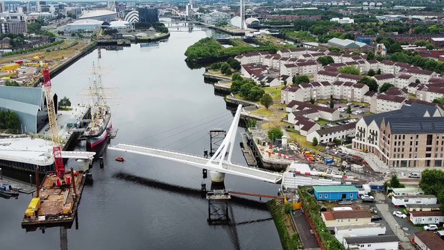 Glasgow Riverside Museum Bridge
