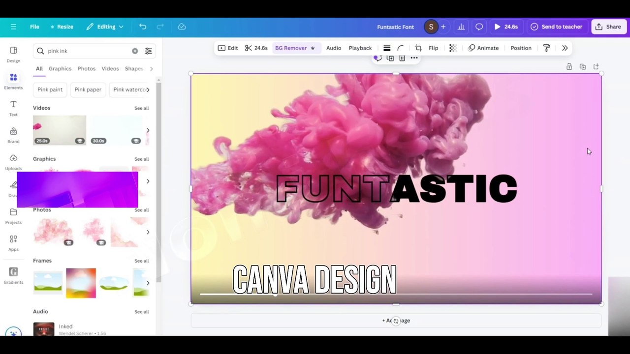 Try this Basic Canva Edit, Smoke effect! #canva #canvatutorial # ...