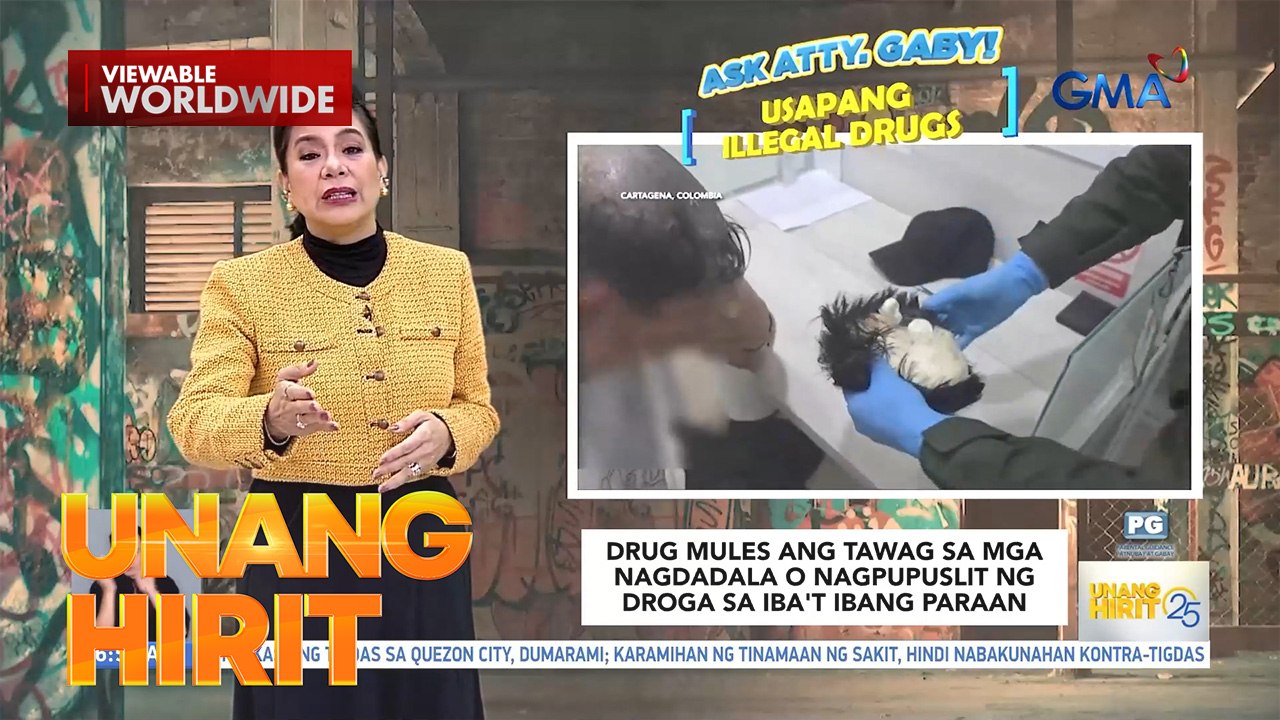 #AskAttyGaby— Usapang Illegal Drugs | Unang Hirit - video Dailymotion