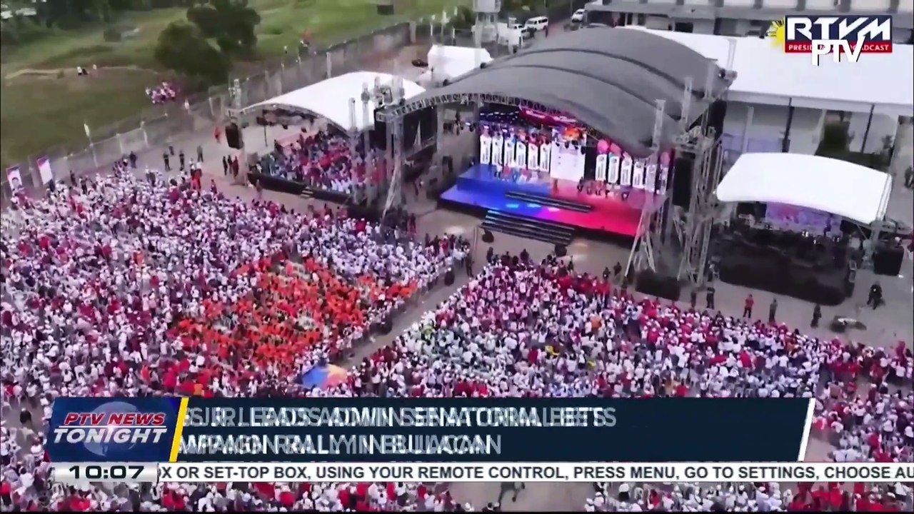 PBBM leads admin senatorial bets' campaign rally in Bulacan - video ...