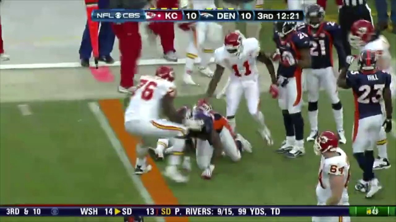 NFL 2009 - Chiefs @ Broncos - Week 17 - video Dailymotion