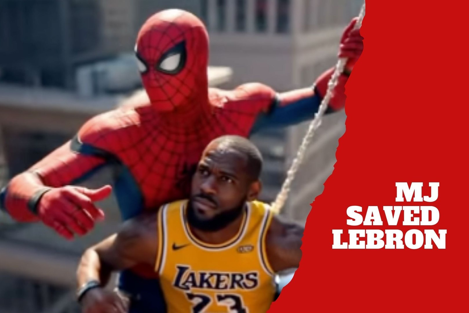 Kings fall, legends rise The hilarious AI video uniting LeBron James ...