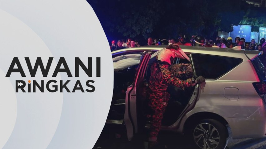 AWANI Ringkas: Tujuh sekeluarga cedera MPV terbabas rempuh tiang elektrik | Astro Awani
