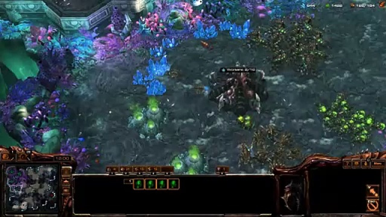 [StarCraft 2] No.0262 -- Normal-Level ZERG player fights Hard A.I., WIN ...