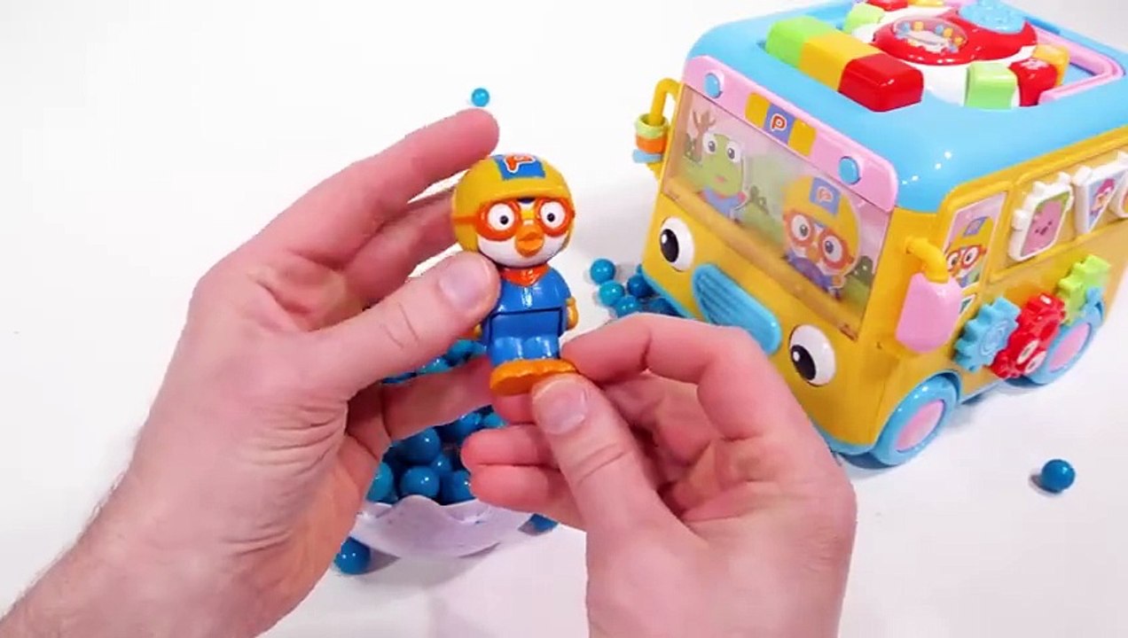 Toddler Learning Video for Kids and Babies - Pororo School Bus and ...